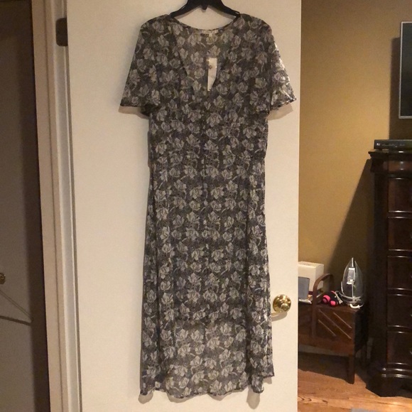 Willow & Clay | Tops | Willow And Clay Hilow Chiffon Duster | Poshmark